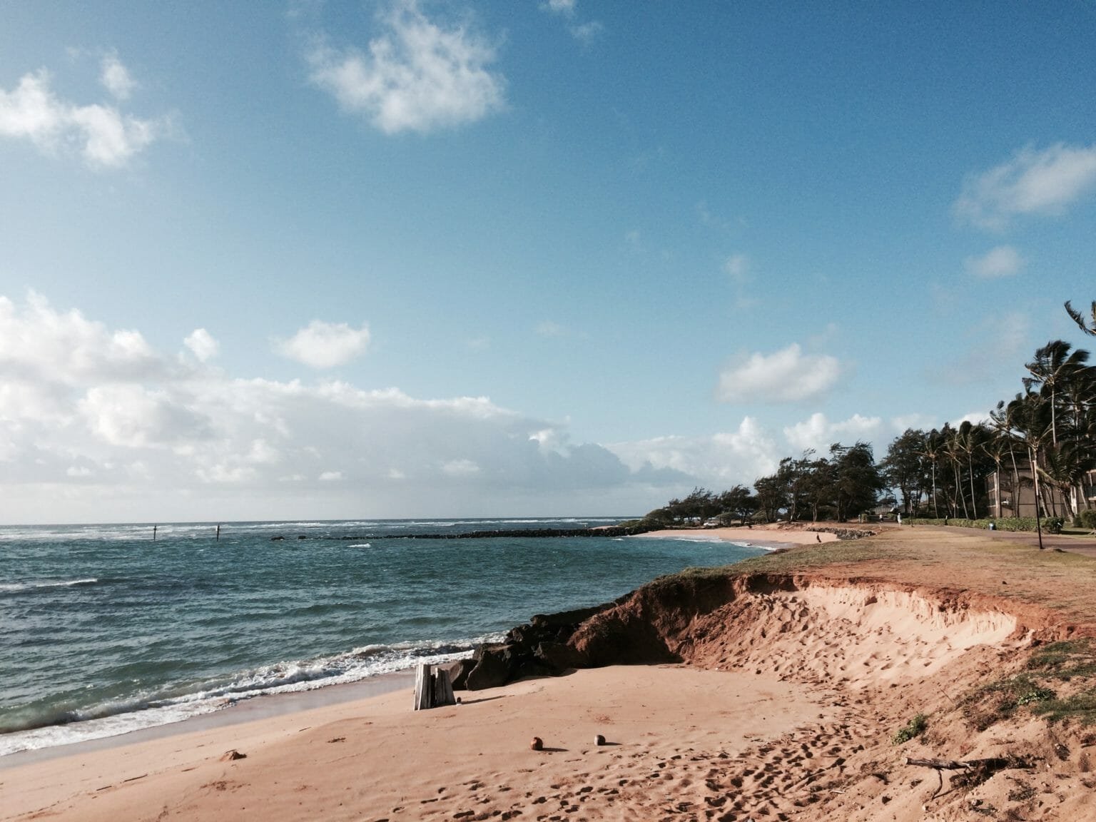 Kapaa photos along the mixed-use walking path