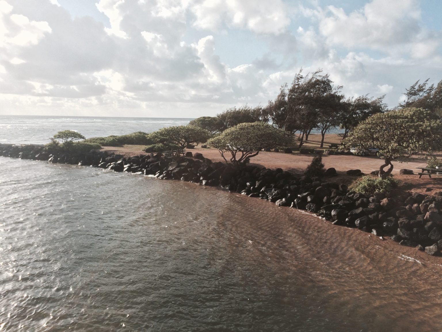 Kapaa photos along the mixed-use walking path