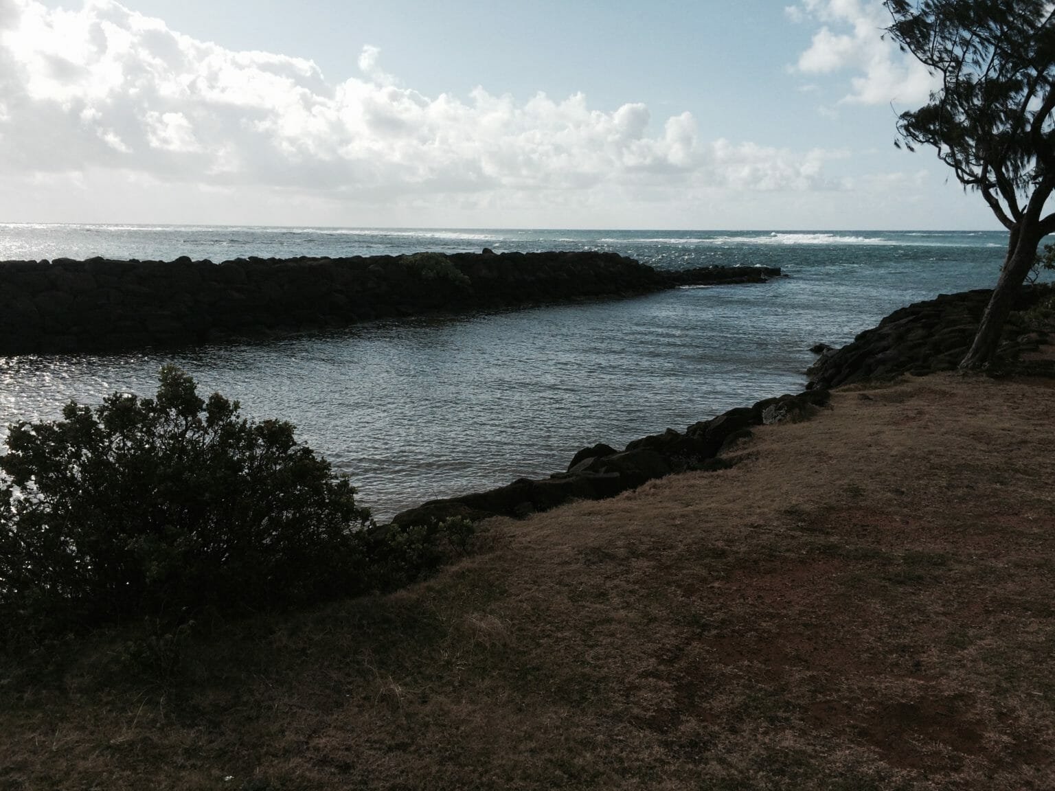 Kapaa photos along the mixed-use walking path