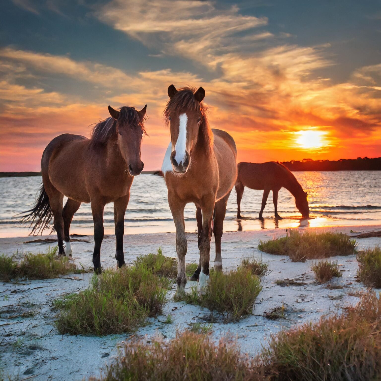 Assateague Island National Seashore's wild horses - Terry Ambrose