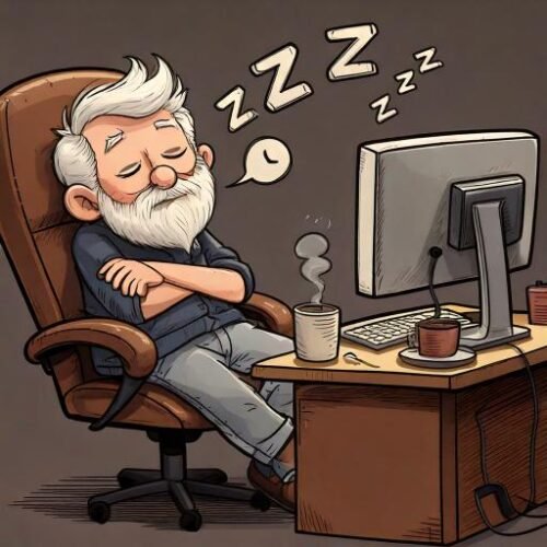 Writing News. Snoozing on the job - Terry Ambrose