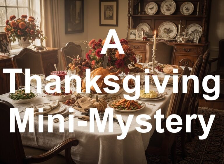Thanksgiving Mystery - Uncle Rupert and the Carving Knife Clue